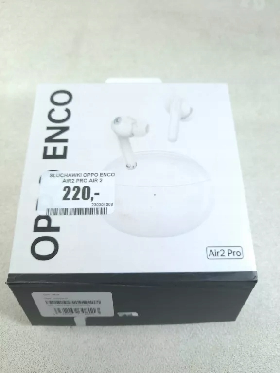SŁUCHAWKI OPPO ENCO AIR2 PRO AIR 2 BLUETOOTH - 13893586664 - oficjalne archiwum Allegro