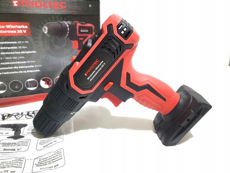 WKRĘTARKA TOOLTEC 20V W PUDEŁKU JAK NOWA - 11132657976 - oficjalne ...