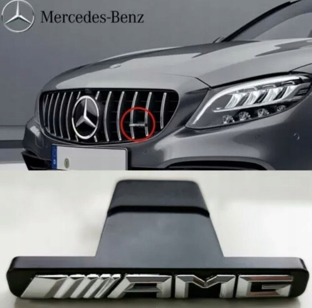 Logo Emblemat Mercedes AMG Panamericana na Grill - 13531550340 ...
