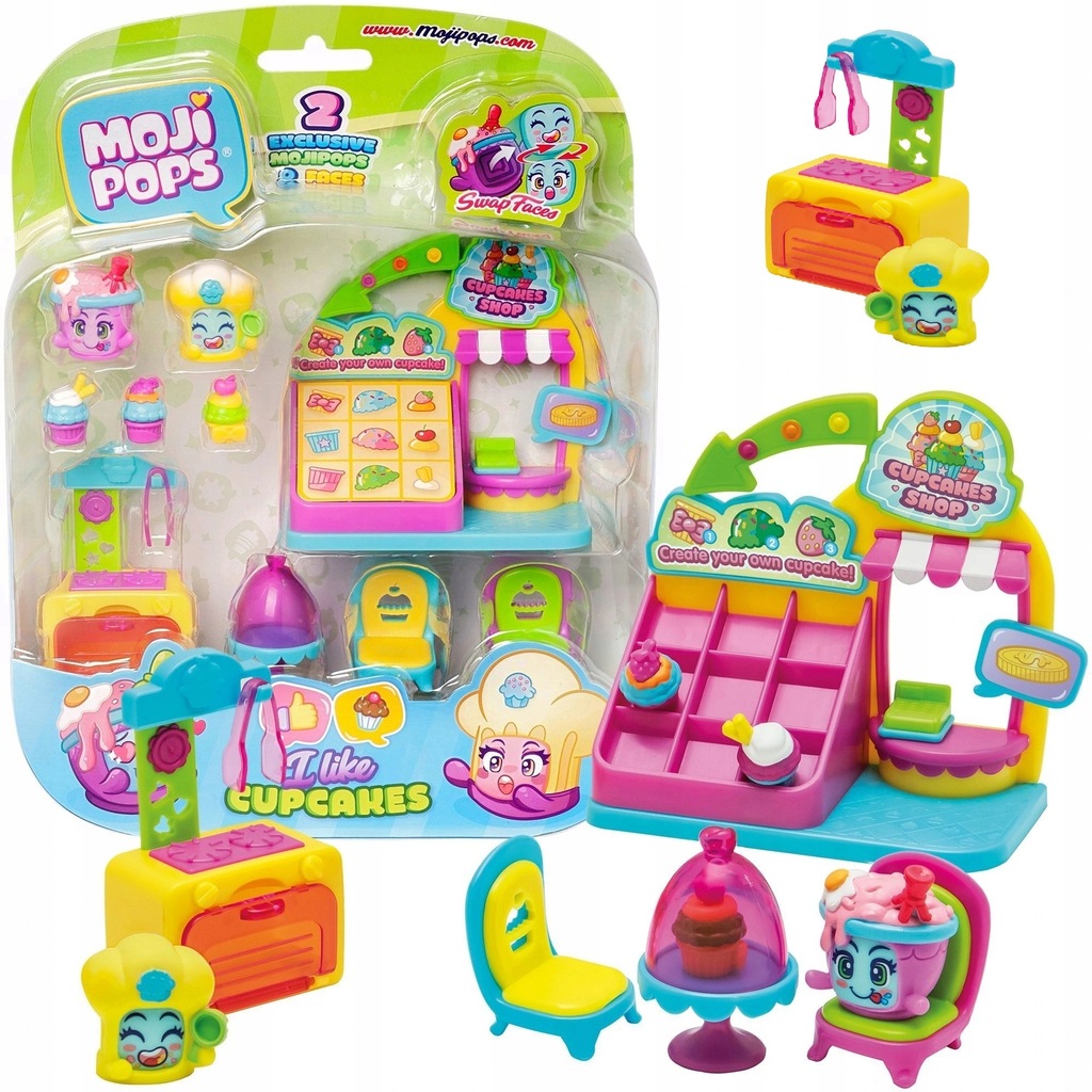 Moji Pops Zestaw Sklepik Cukiernia Akcesoria - 12770776757 - oficjalne ...