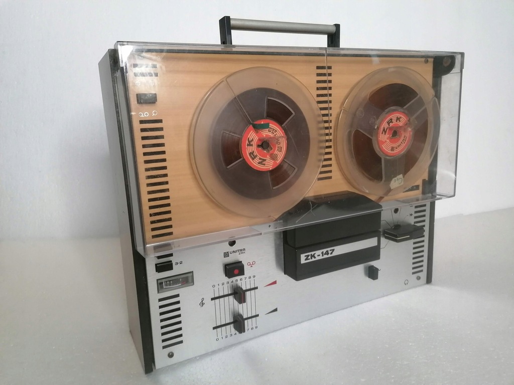 Magnetofon szpulowy UNITRA ZRK ZK 147 - 15315921680 - oficjalne ...