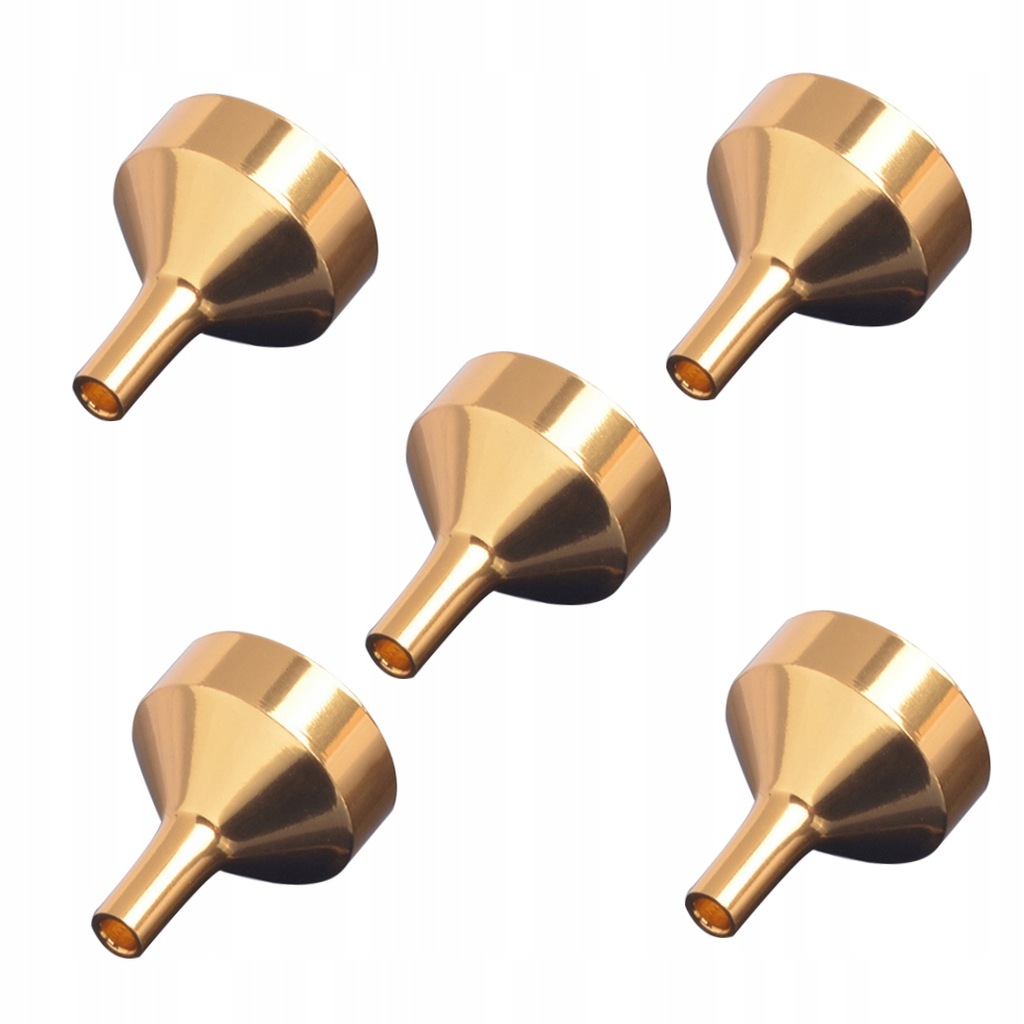 MINI FUNNELS METAL STAINLESS STEEL SMALL 5 PCS - 14258851863 ...