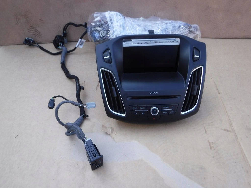 Radio multimedia FORD FOCUS Mk3 LIFT SYNC2 kpl. - 7929940579 - oficjalne archiwum Allegro