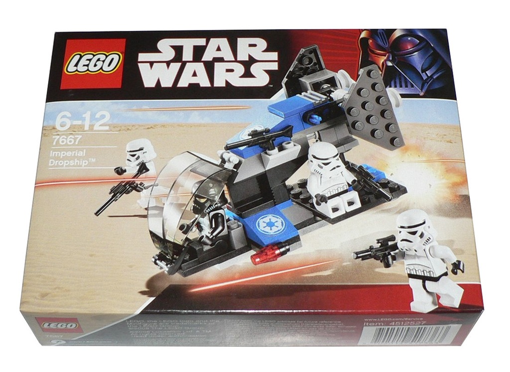 LEGO 7667 - STAR WARS - IMPERIAL DROPSHIP - UNIKAT - 7594585967 ...