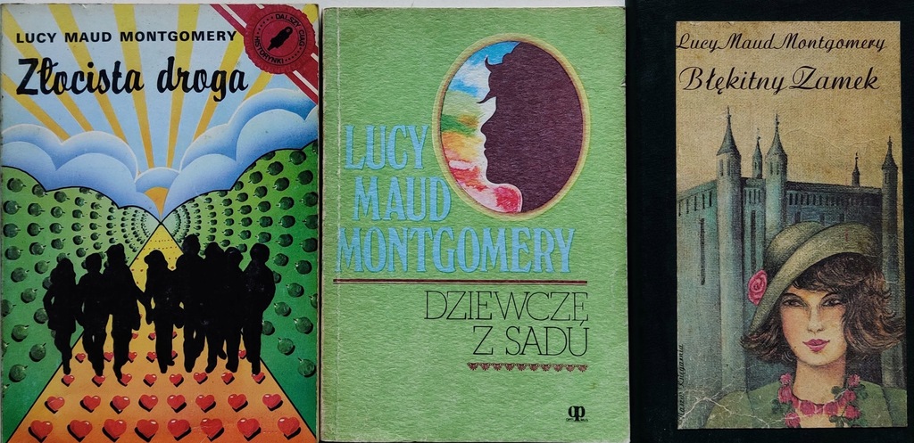 Lucy Maud Montgomery x 3 książki - 12321469553 - oficjalne archiwum Allegro