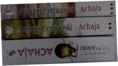 Achaja tomy 1-3 - A.Ziemiański - 13199069105 - oficjalne archiwum Allegro