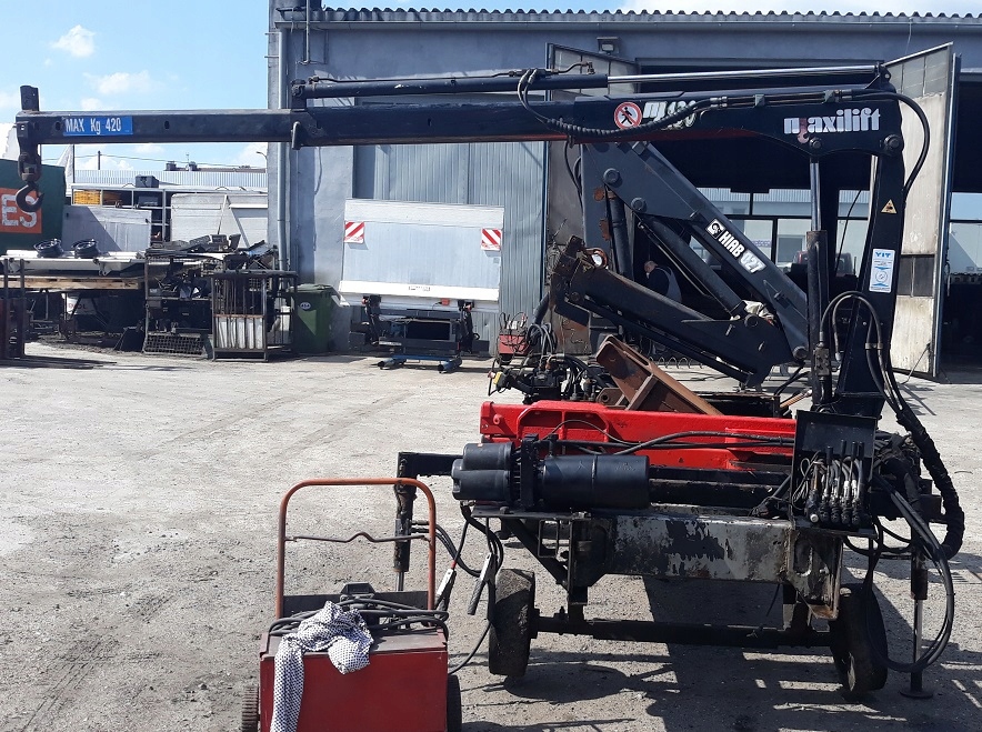 HDS żuraw 12V MAXILIFT 130 nie HIAB HMF palfinger - 8406086951 ...