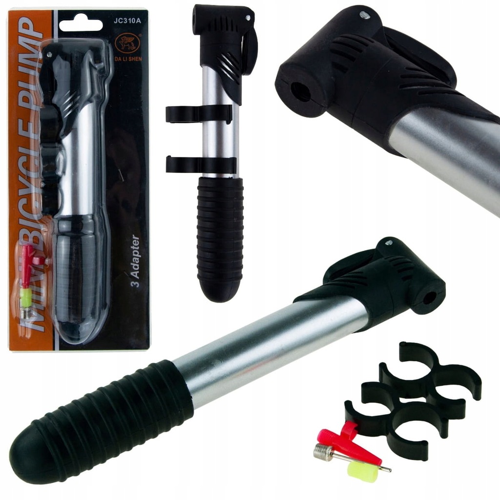 RB26 pompka rowerowa z akcesoriami do roweru MINI - 12696914279 ...