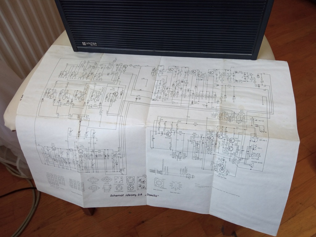 Radio Unitra Jowita, schemat, pudełko - 13851043880 - oficjalne ...