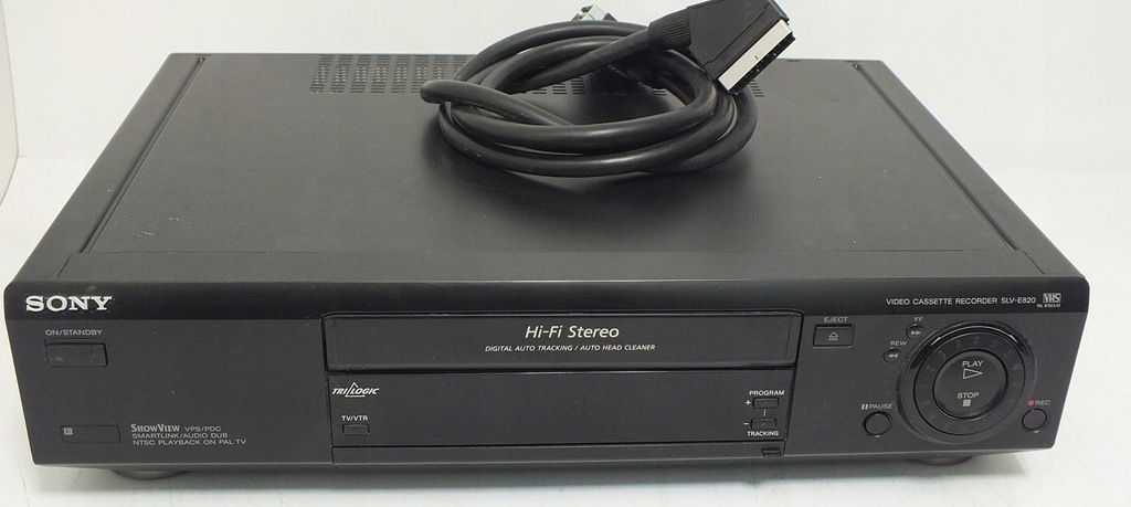 Magnetowid SONY SLV-E820 w pełni sprawny brak pilota - 15072140157 - oficjalne archiwum Allegro