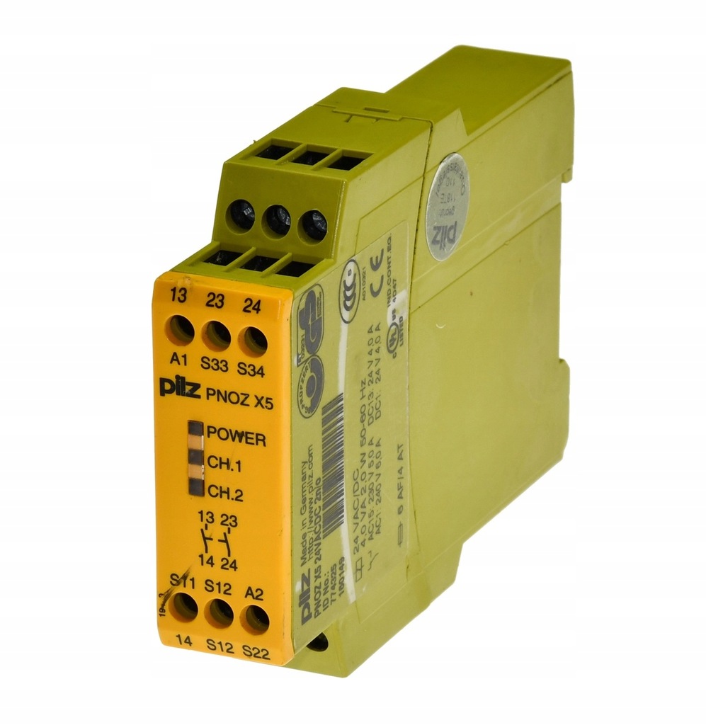 PNOZ X5 24VACDC 2n/o PILZ Przekaźnik bezpieczeństw - 12111861862 ...