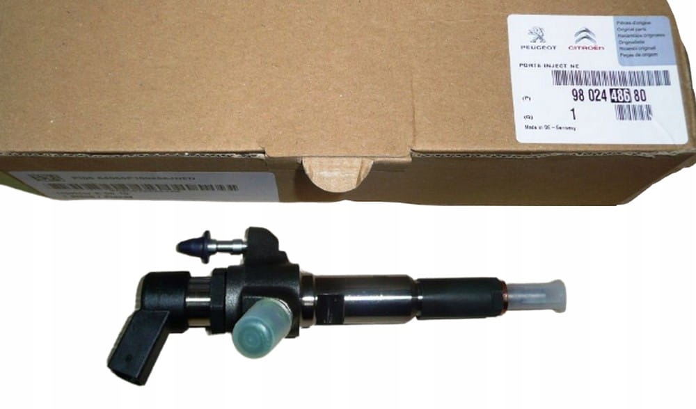 Wtrysk Paliwa 9802448680 Citroen Peugeot 1.6HDI 8V - 11003213008 ...