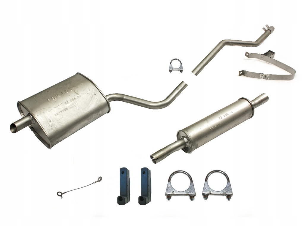 zestaw tłumików Toyota Corolla Compact (_E11_) E11 - 12400979348 - oficjalne archiwum Allegro