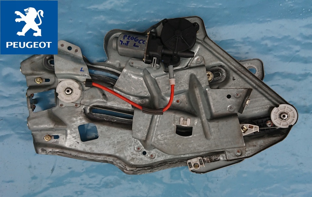 Peugeot 206 CC Podnośnik szyby TYŁ Lewy NOWE WWA - 13604653575 ...