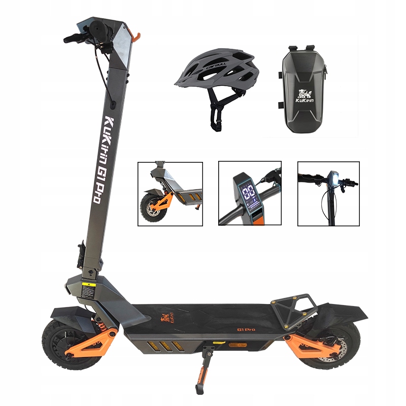 Hulajnoga Elektryczna KUKIRIN G1 PRO 2200W 55KM/H - 15083407889 - oficjalne archiwum Allegro
