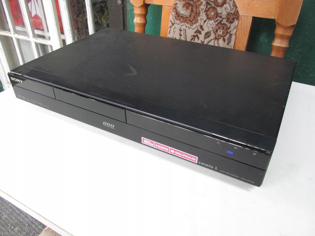 SONY DVD Recorder RDR-AT100 Nagrywarka HDD 160Gb - 13474663499 ...