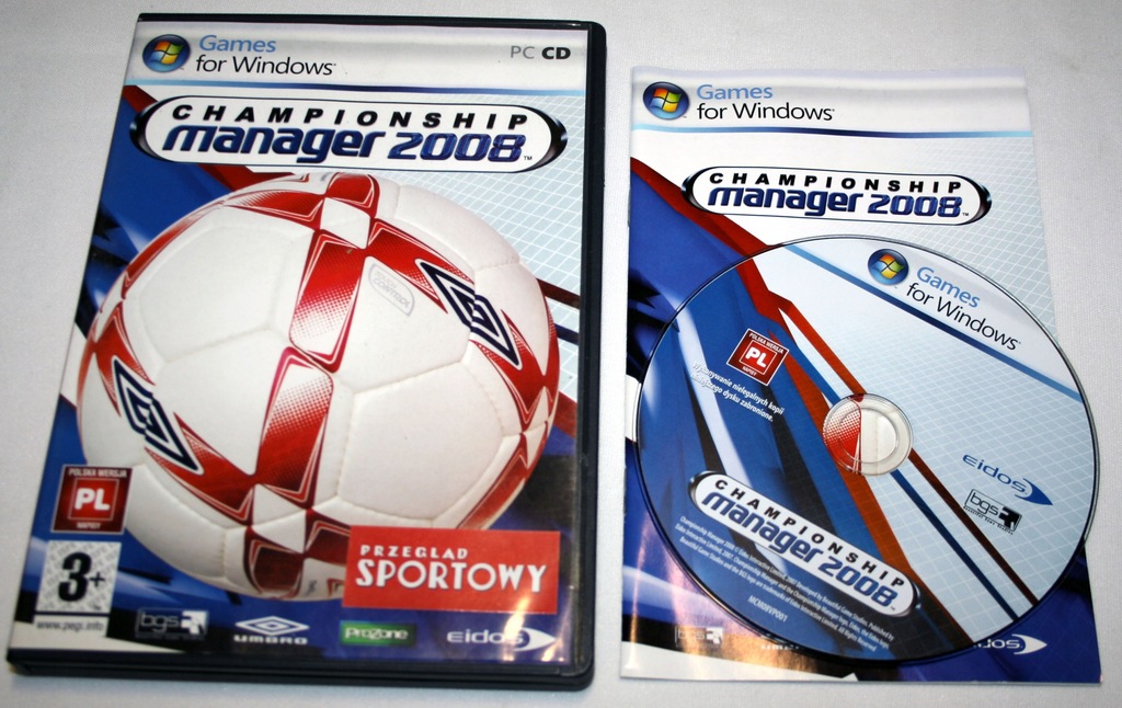 CHAMPIONSHIP MANAGER 2008 PL - 8297028115 - oficjalne archiwum Allegro