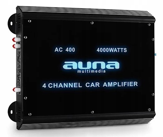 Wzmacniacz samochodowy 4-kanałowy Auna 360 W RMS - 13939986974 - oficjalne archiwum Allegro