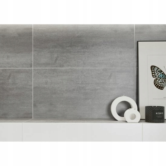 Gres szkliwiony HARMONY grey mat 29,7x59,8 - 13257944628 - oficjalne archiwum Allegro