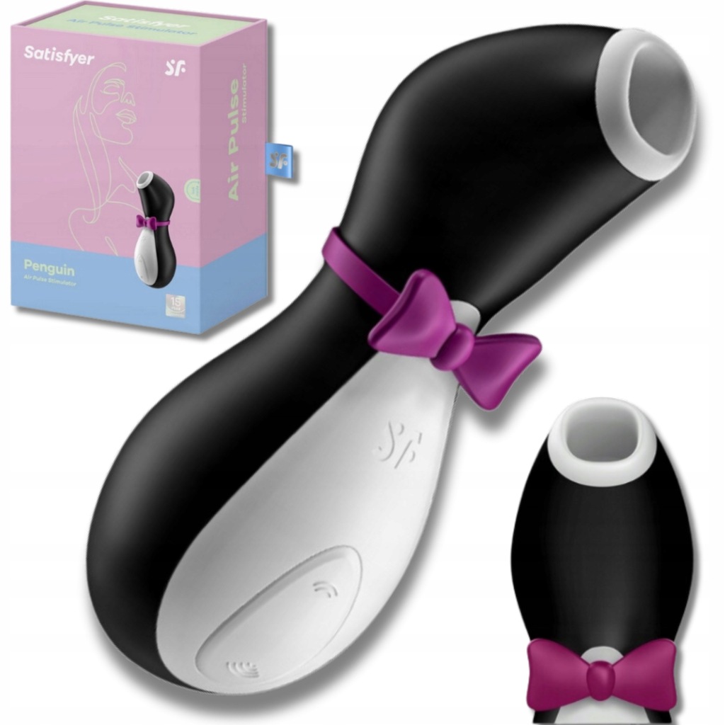 MASAŻER PINGWIN WIBRATOR PINGWINEK SSĄCY DLA PAR SATISFYER PRO PENGUIN - 15345852412 - oficjalne ...