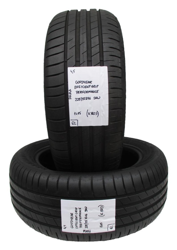 Goodyear EfficientGrip Performance 205/55 R16 91W - 13074059448 - oficjalne archiwum Allegro