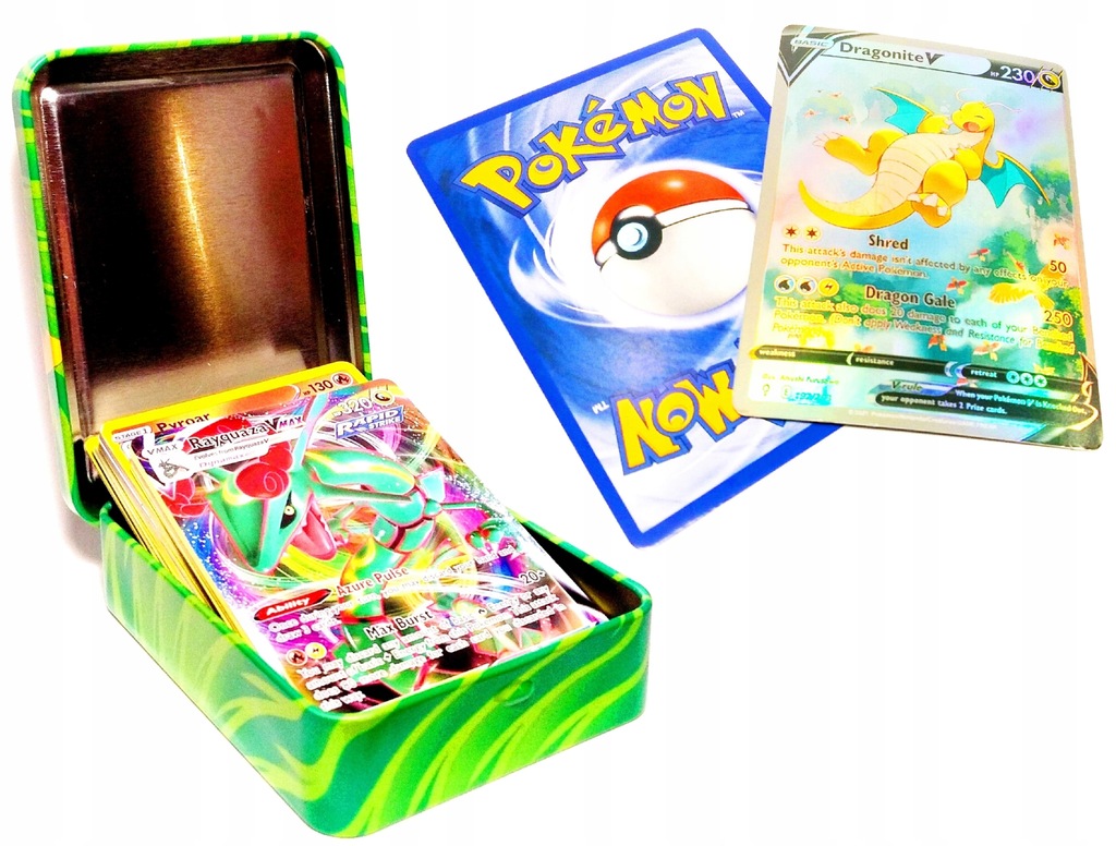 POKEMON GO Karty do gry ZESTAW 40 kart - 11520532616 - oficjalne ...