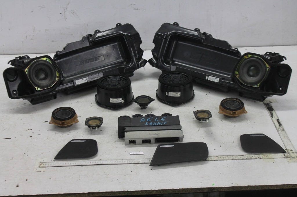GŁOŚNIK WZMACNIACZ BOSE ZESTAW AUDI A6 C6 04-08 - 13645524024 - oficjalne archiwum Allegro