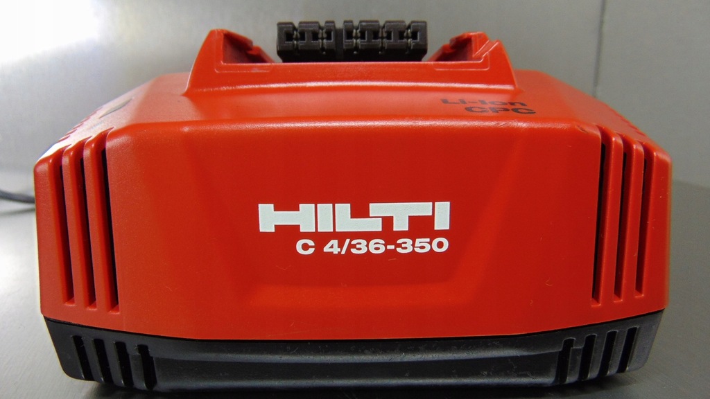Hilti C4/36-350 Ładowarka 365W 7,2-36V 9A 2021r fv - 12870744701 - oficjalne archiwum Allegro