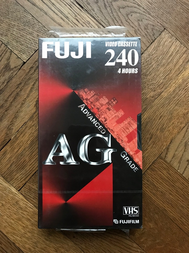 Kaseta VHS Fuji AG E-240 nowa - 17287129360 - oficjalne archiwum Allegro