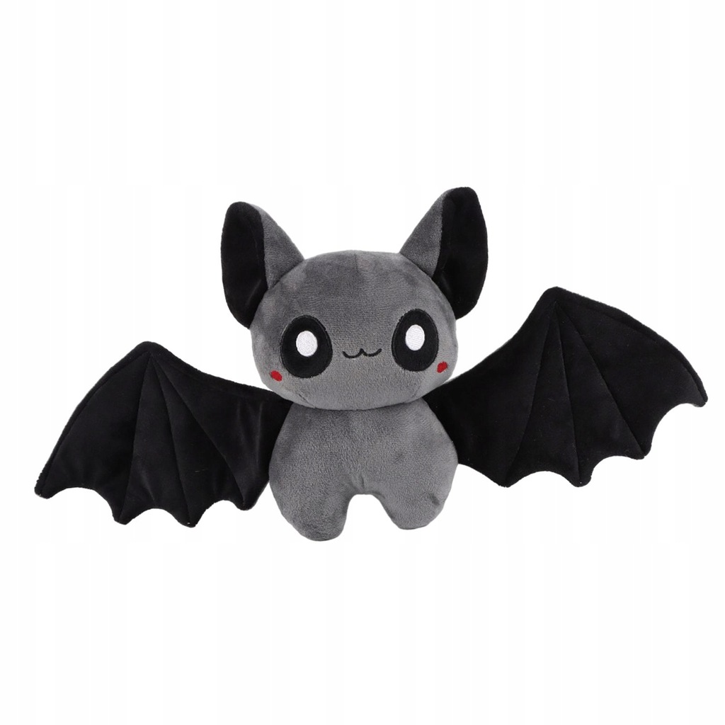 Lifelike Bat Doll Bat Plush Toy, Soft Huggable Lovely Gray and black ...