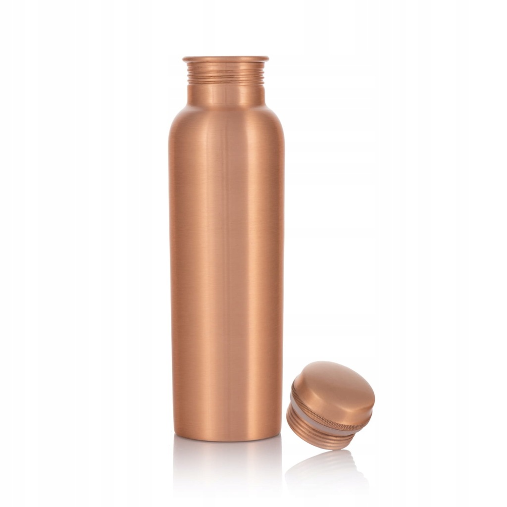 Butelka miedziana do wody gładka antybakteryjna - 11613855872 ...