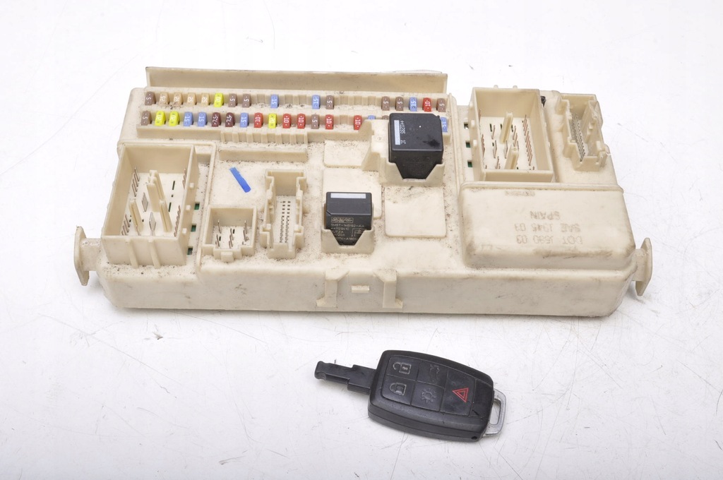 VOLVO C30 S40 V50 C70 SKRZYNKA MODUŁ BSI KLUCZYK 31327215 - 15413641680 - oficjalne archiwum Allegro