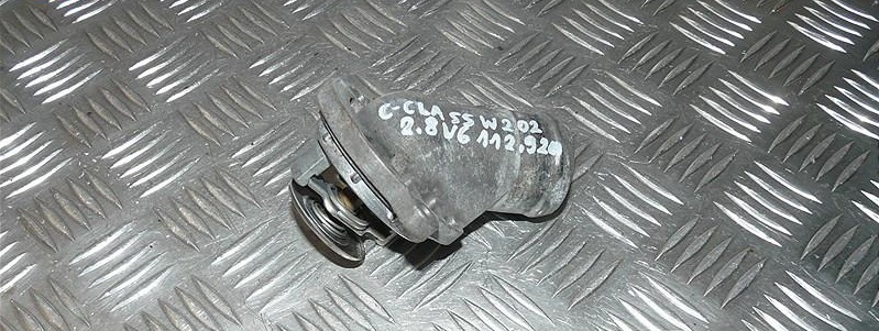 MERCEDES W202 2.8 V6 TERMOSTAT OBUDOWA 1122030275 - 6925875523 ...