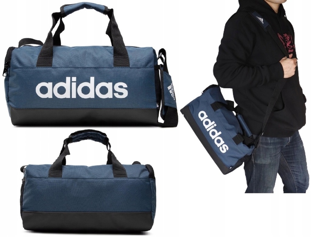 Torba adidas Linear Duffel Bag XS GV0951 GRANATOWY - 11688655083 ...