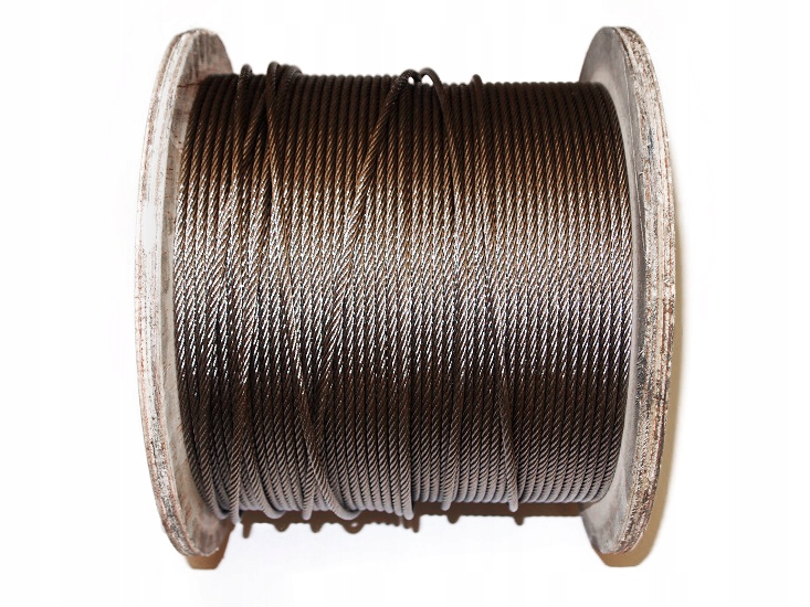 Lina nierdzewna twarda 3mm splot 7x7 / 1mb linka - 12181702826 - oficjalne archiwum Allegro