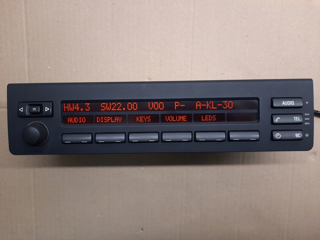 BMW e39 wyświetlacz mid radio - 13365220192 - oficjalne archiwum Allegro