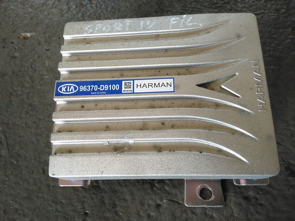 KIA SPORTAGE IV LIFT 2018- WZMACNIACZ 96370-D9100 - 8195445814 ...