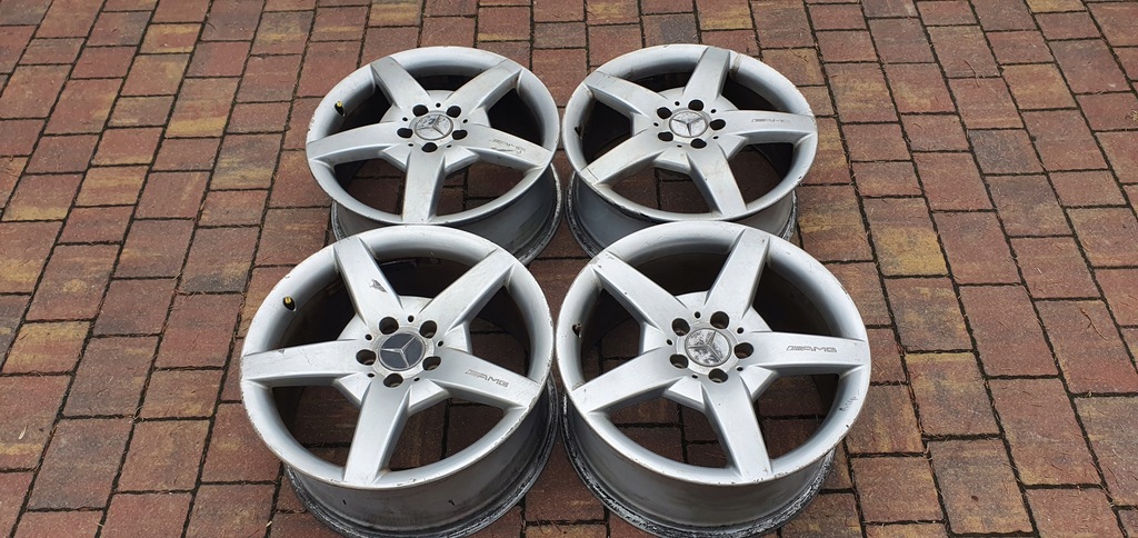 FELGI ALUMINIOWE ALUFELGI MERCEDES SLK R171 AMG - 12091905151 ...