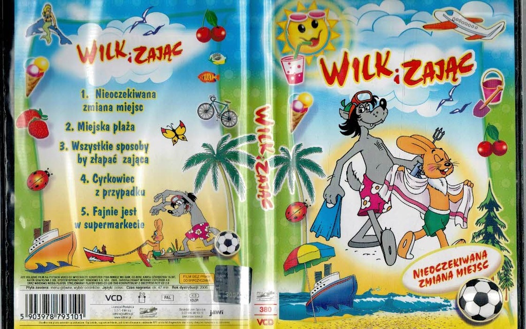 Wilk I Zając Nieoczekiwana Zmiana Miejsc [VCD] - 13539006828 ...