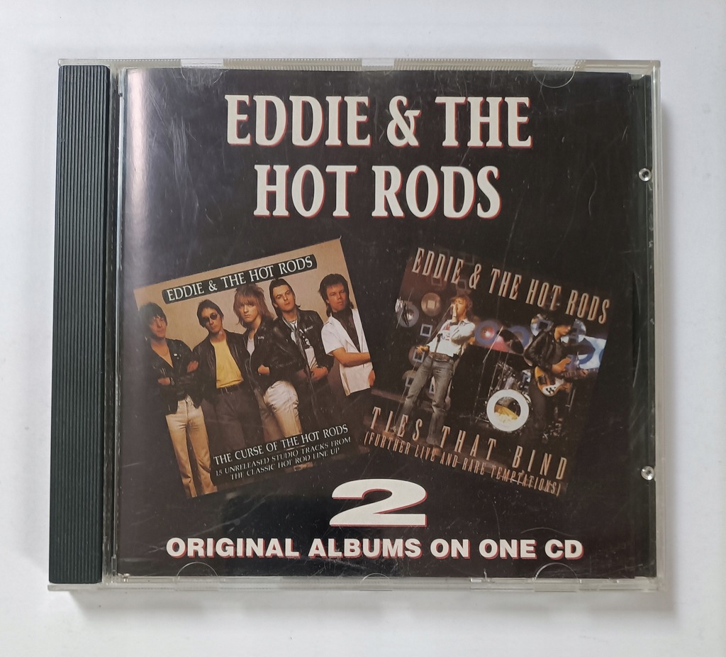 EDDIE & THE HOT RODS – The Curse Of The Hot Rods / Ties That Bind CD ...