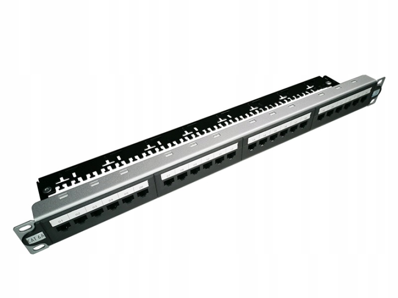 ALANTEC Patch panel UTP kat 6A 24xRJ45 1U 19 cali - 10815858200 ...