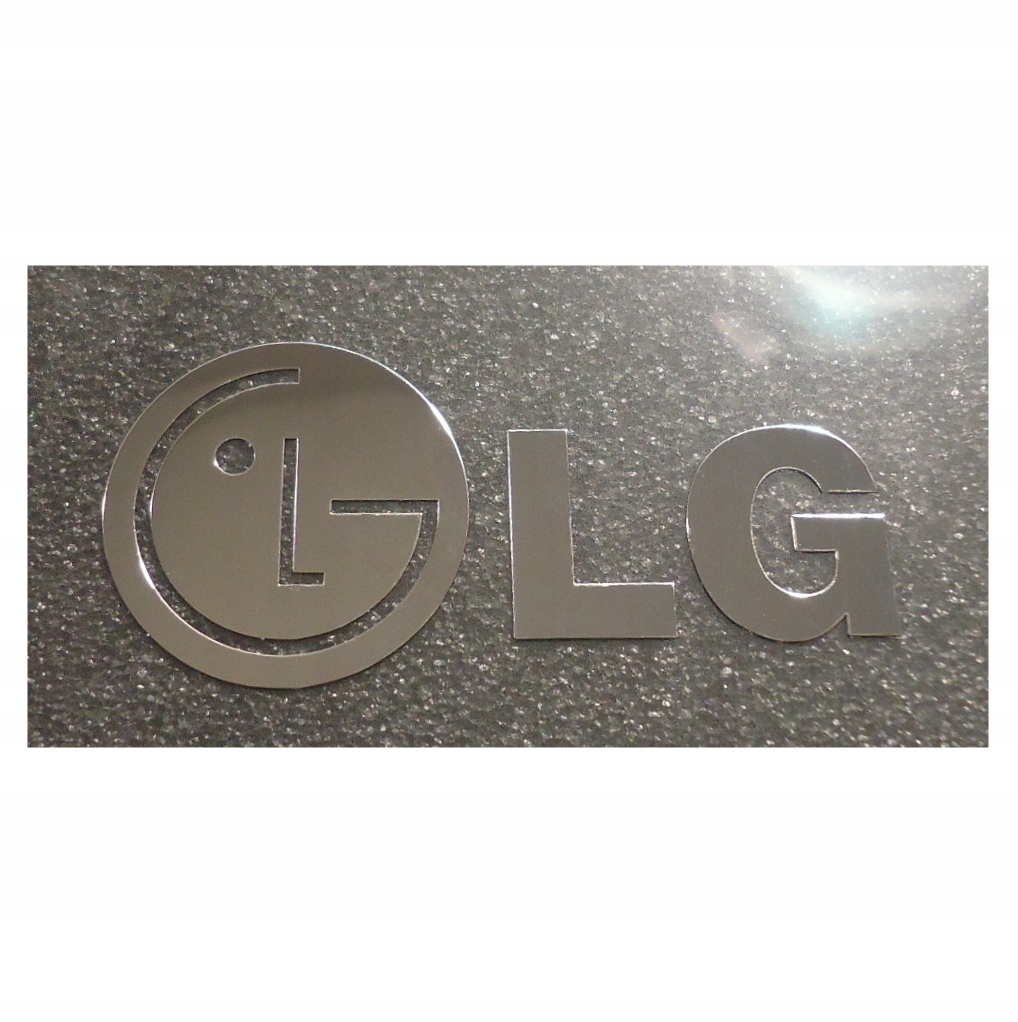 Naklejka LG LOGO Metal Edition 60x28 mm 122d - 13740439734 - oficjalne ...