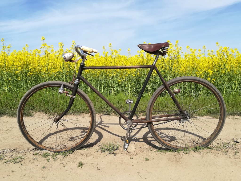 Rower Romet ZZR Popularny PRL - 12526332563 - oficjalne archiwum Allegro