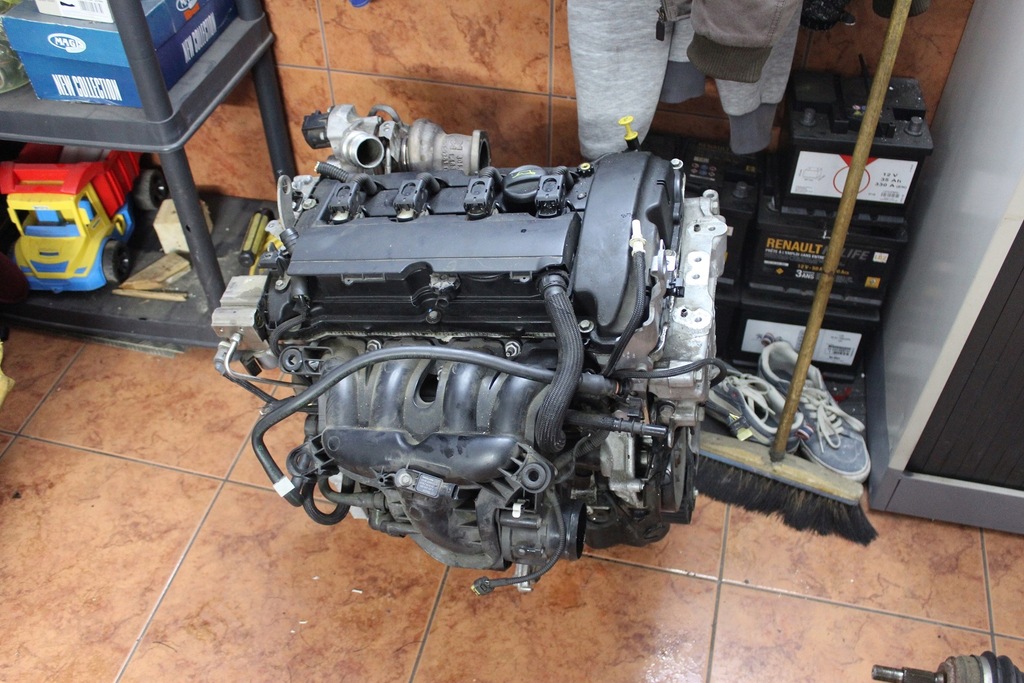 PEUGEOT SILNIK 1.6 THP 5F02 ORYGINAŁ - 15198989875 - oficjalne archiwum Allegro