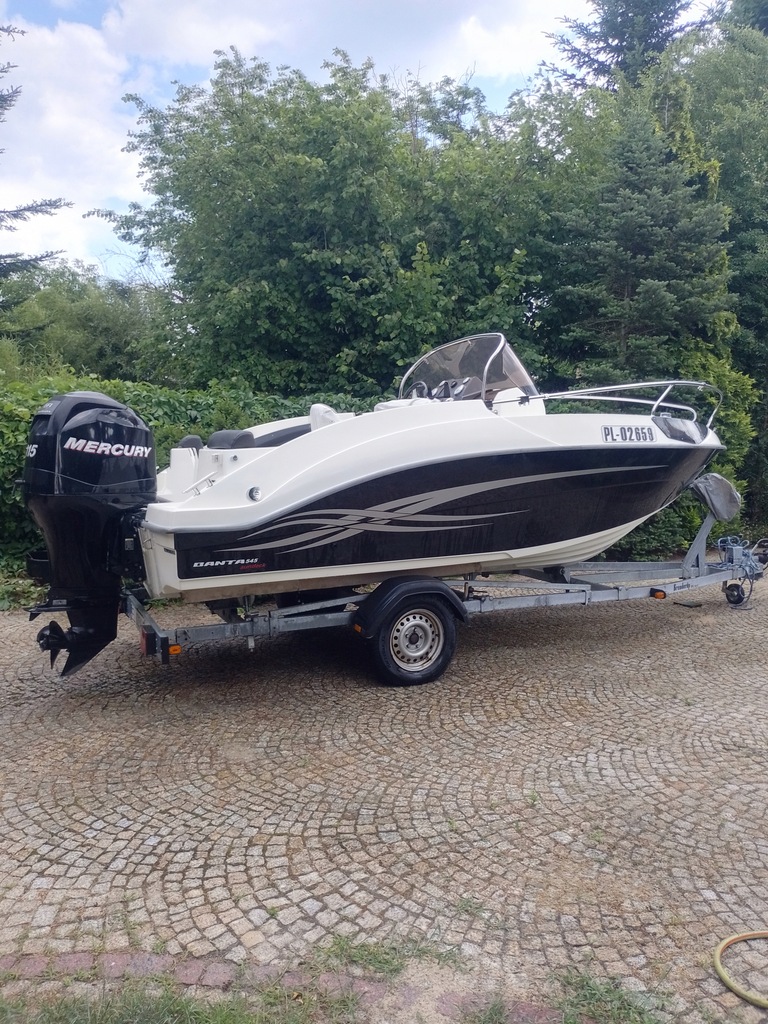 łódź motorowa Banta545 Sundeck - 14078541269 - oficjalne archiwum Allegro