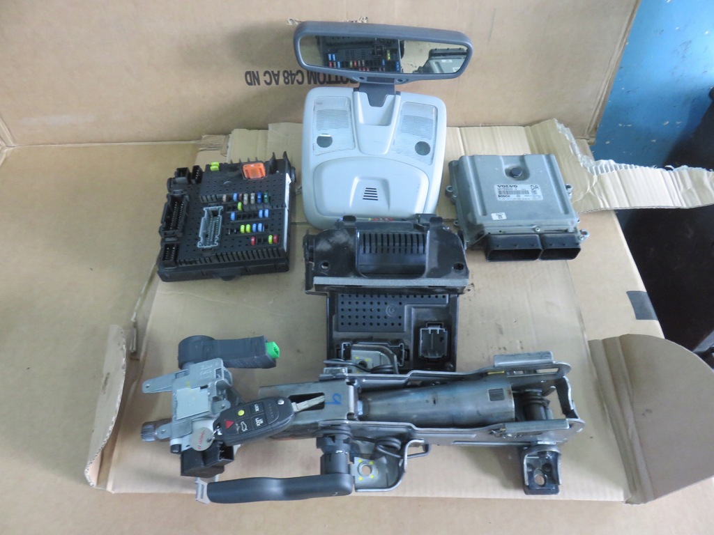 VOLVO V70 LIFT 04- 2.4 185 KOMPUTER ZESTAW IMMO EU - 9742550187 ...
