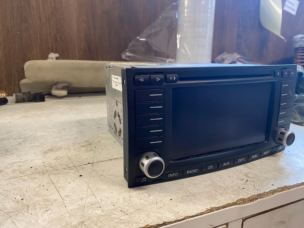 VOLKSWAGEN T5 MULTIVAN RADIO NAWIGACJA 7H0035191J - 12327673399 - oficjalne archiwum Allegro