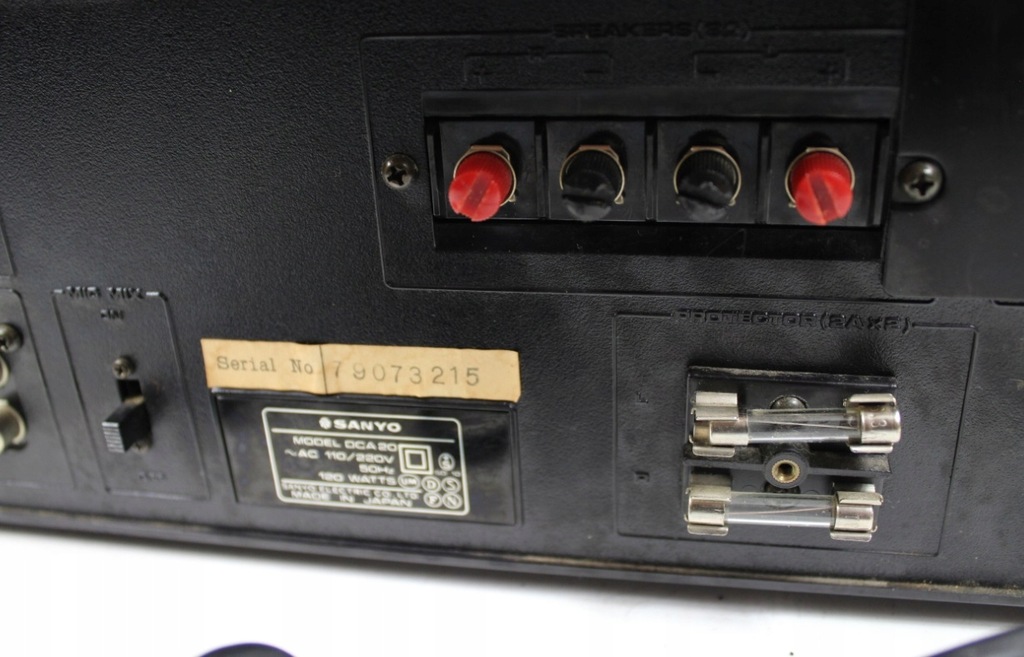 Купить Усилитель Sanyo DCA 20: отзывы, фото и характеристики на Aredi ...