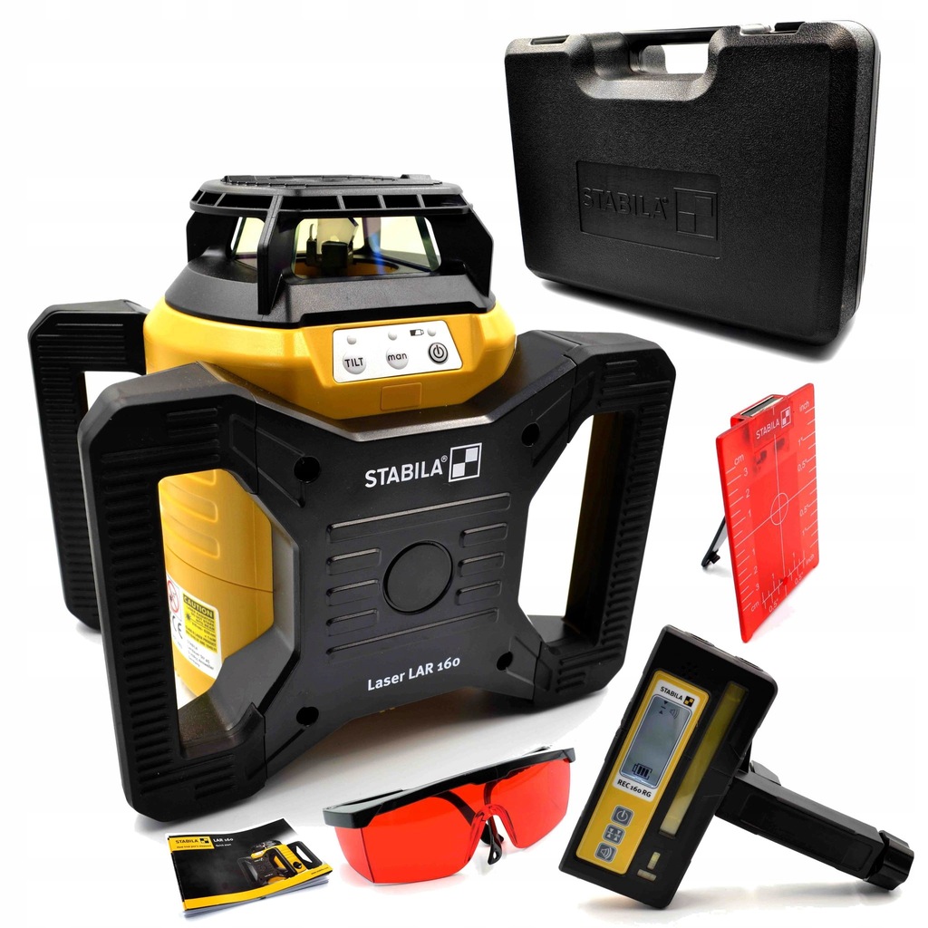 Niwelator rotacyjny laserowy Stabila LAR 160 - 11187061730 - oficjalne ...
