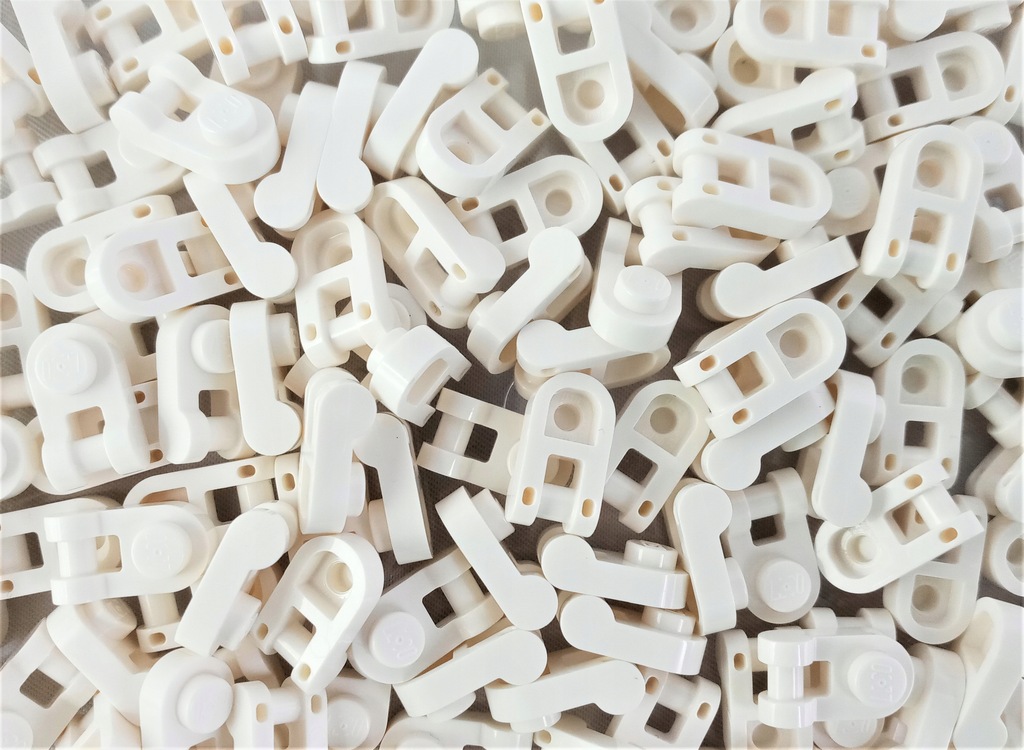 LEGO Klocek Biały 1x1 z Zaczepem 26047 - 10 sztuk - 11162247647 ...